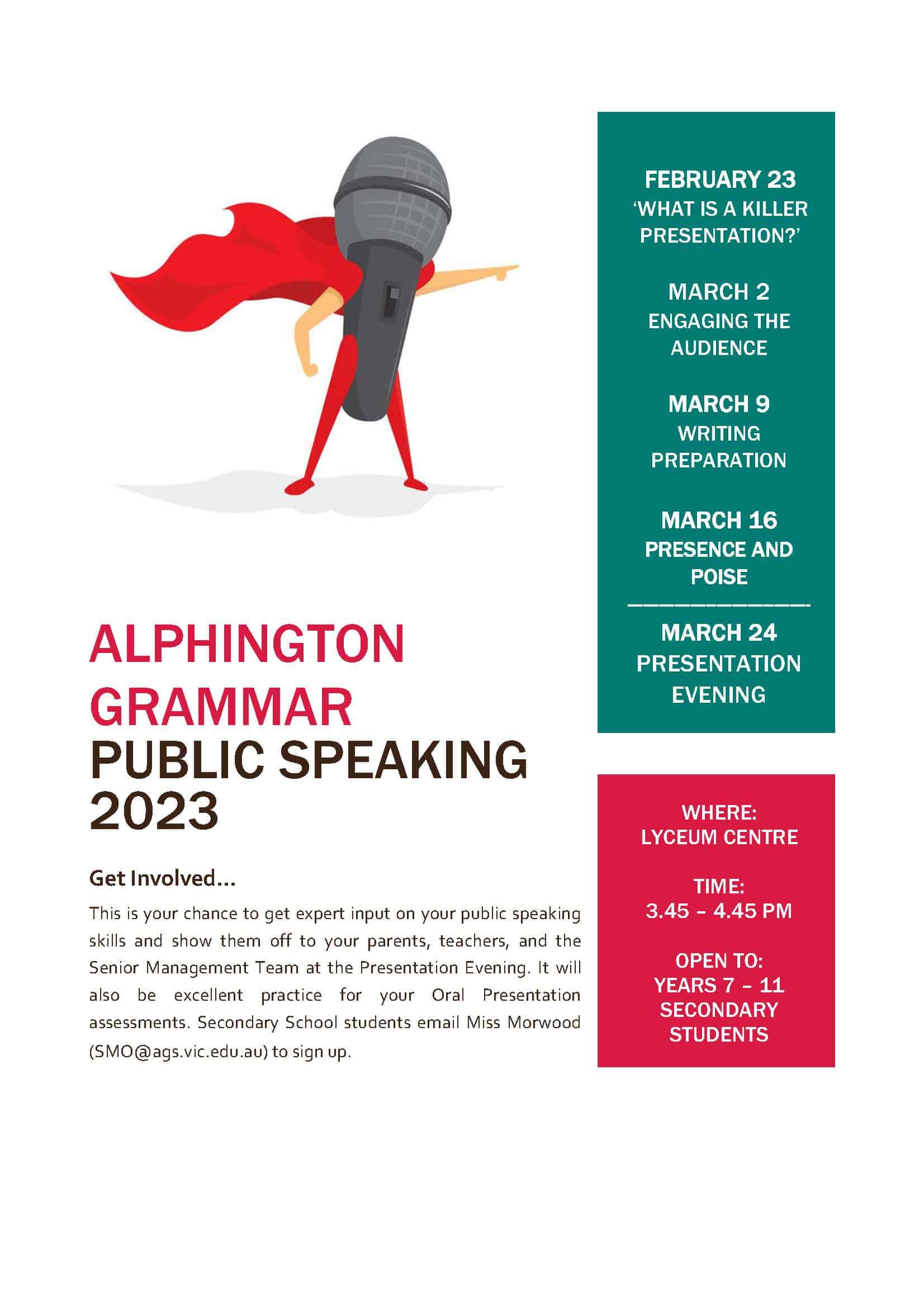 Alpha News 2023, Term 1, Week 2 | Alphington Grammar School