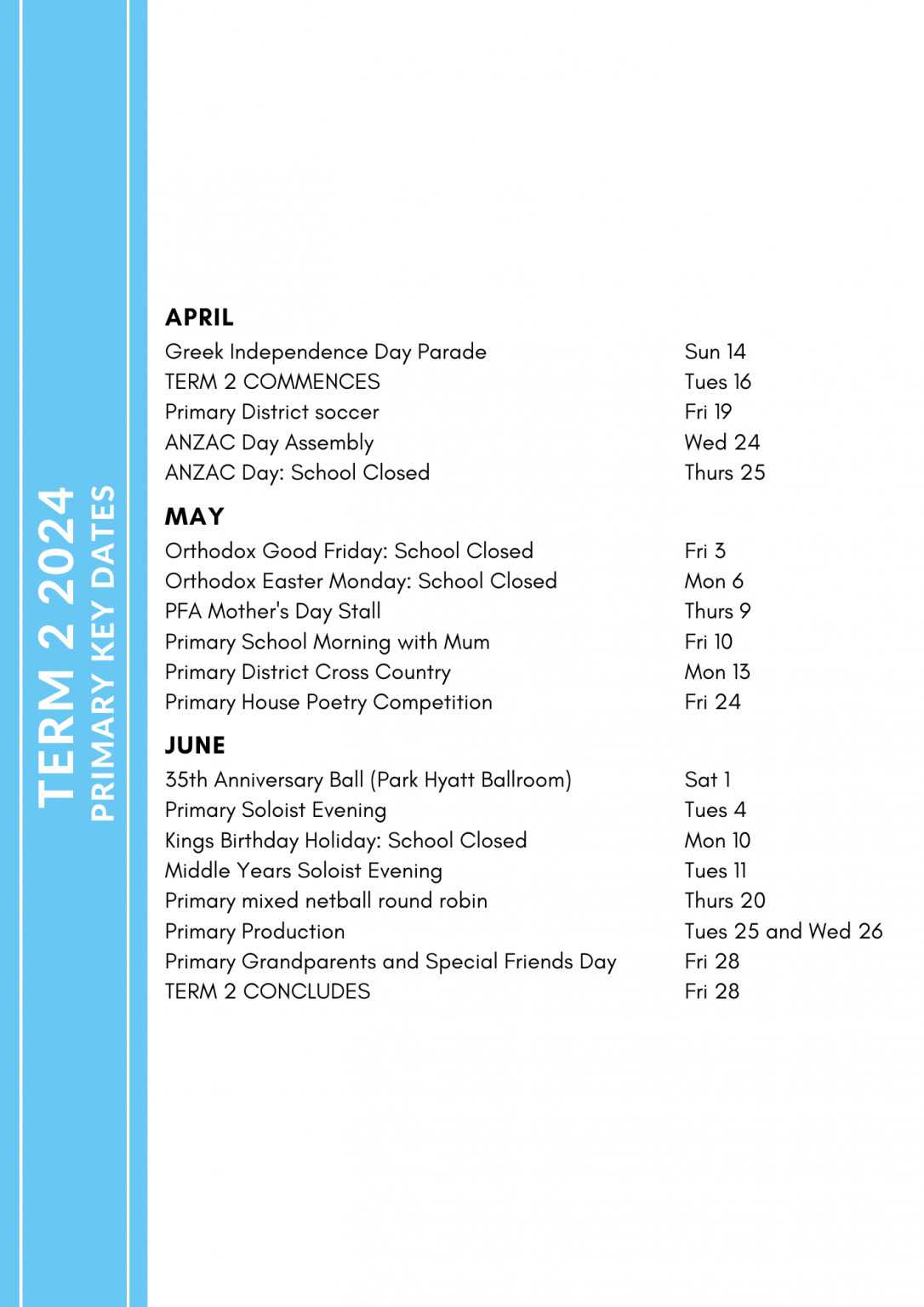 AGS Bulletin 2024, Term 2, Week 2 | Alphington Grammar School